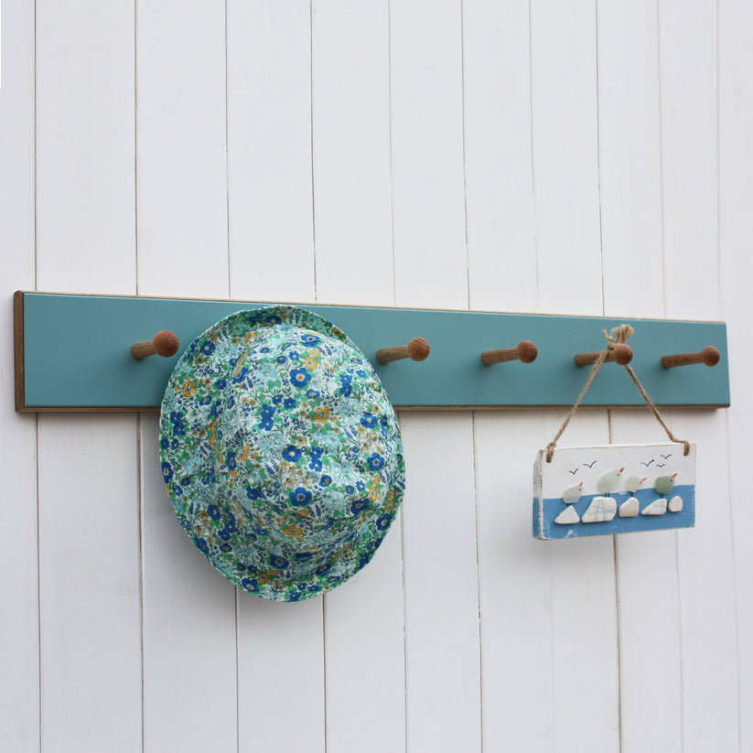 Contemporary Oak Shaker Peg Rail | Home Storage | a+b furniture